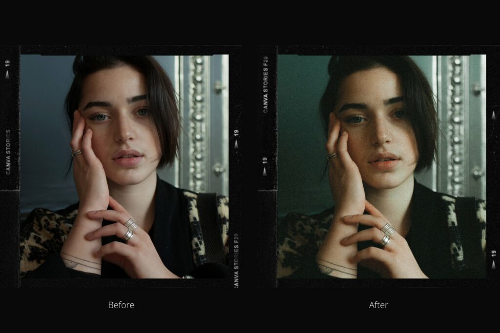 10 Grainy Portrait Lightroom Presets – MasterBundles