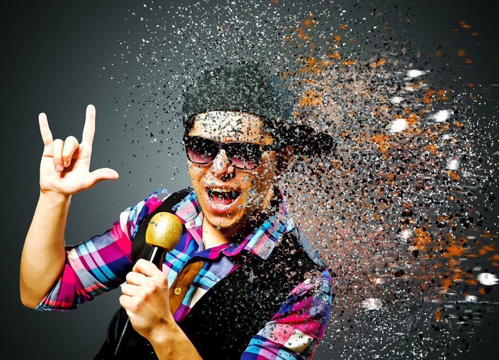 Dispersion Portrait Photoshop Action – MasterBundles
