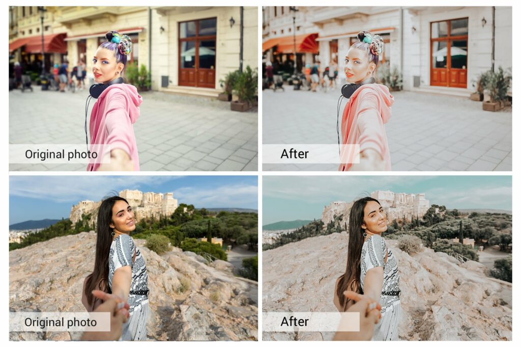 Sun Matte Presets, Photoshop actions – MasterBundles