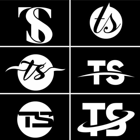 Initial Letter T S Logo Design Vector Template. Graphic Alphabet Symbol ...