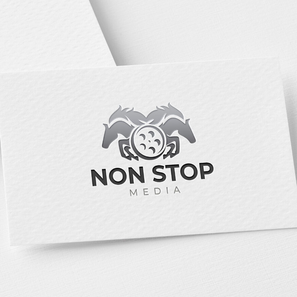 Non-Stop Media Logo - MasterBundles