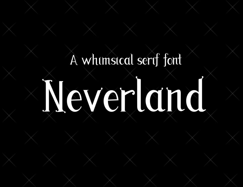 Neverland Whimsical Font – MasterBundles