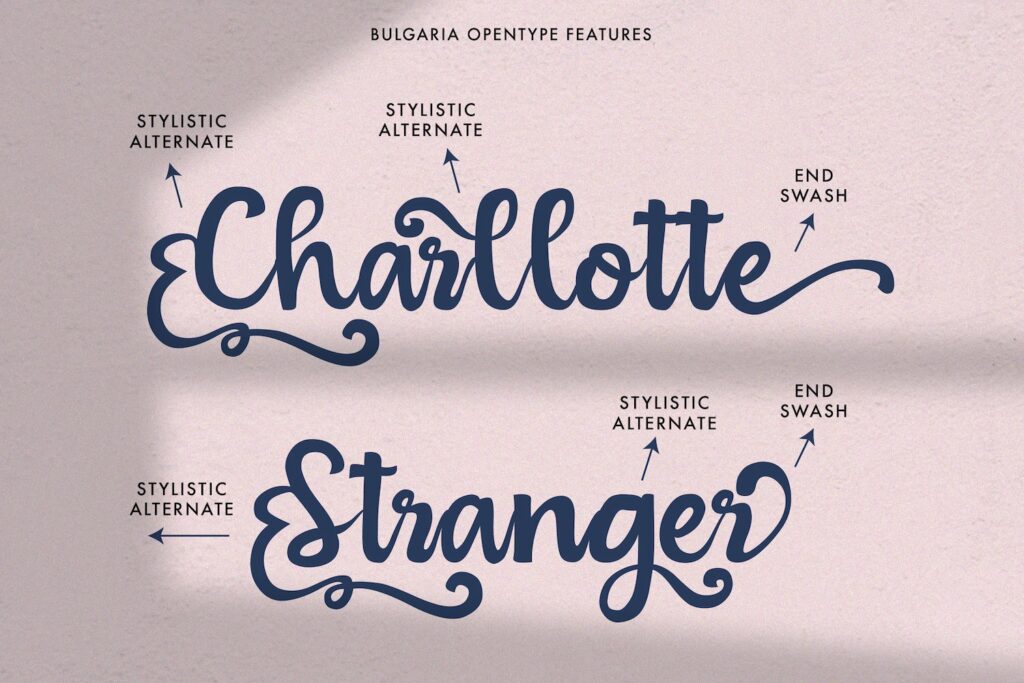 Bulgaria - Modern Calligraphy Font – MasterBundles