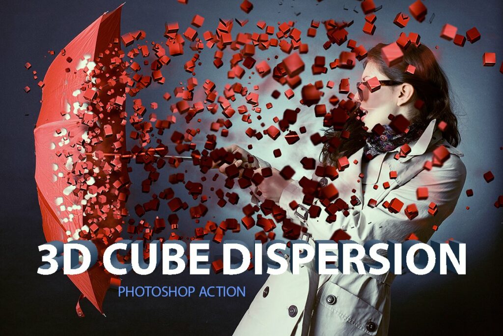 3D Cube Dispersion – MasterBundles