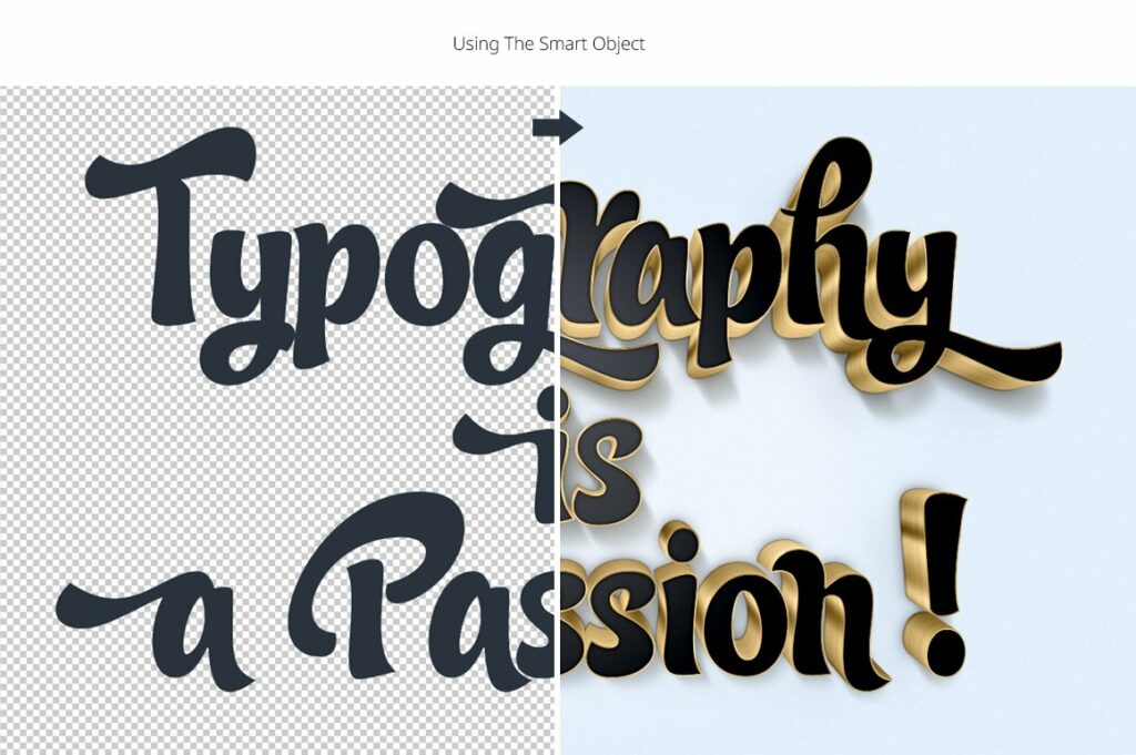 3D Gold Text Effects – MasterBundles