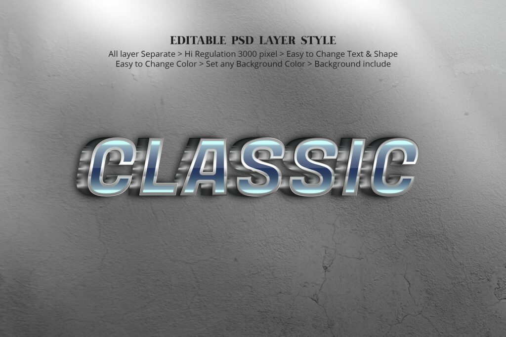 Editable Photoshop Text Effect – MasterBundles