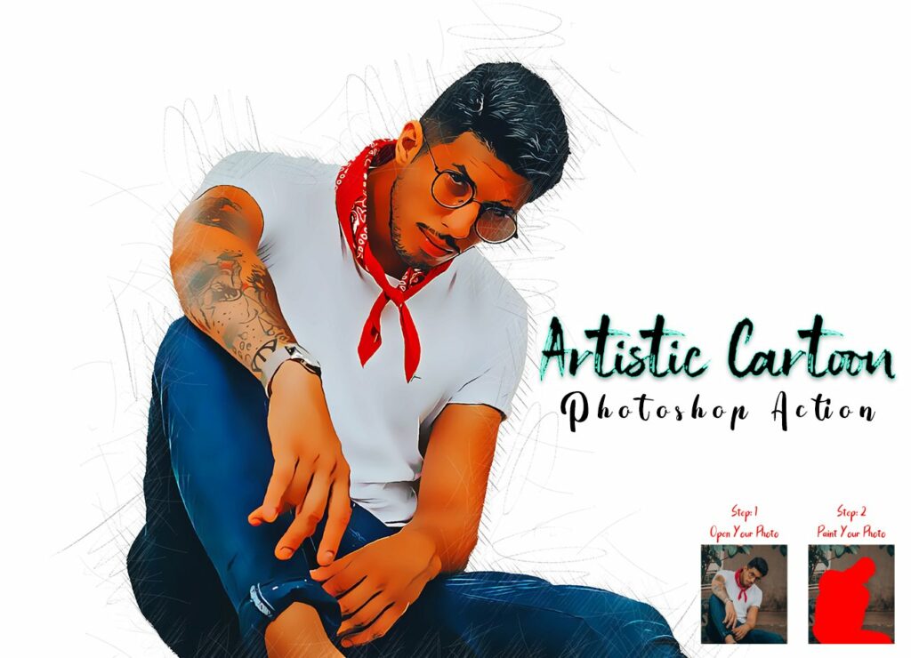 17 in 1 Moody Effect PS Action – MasterBundles