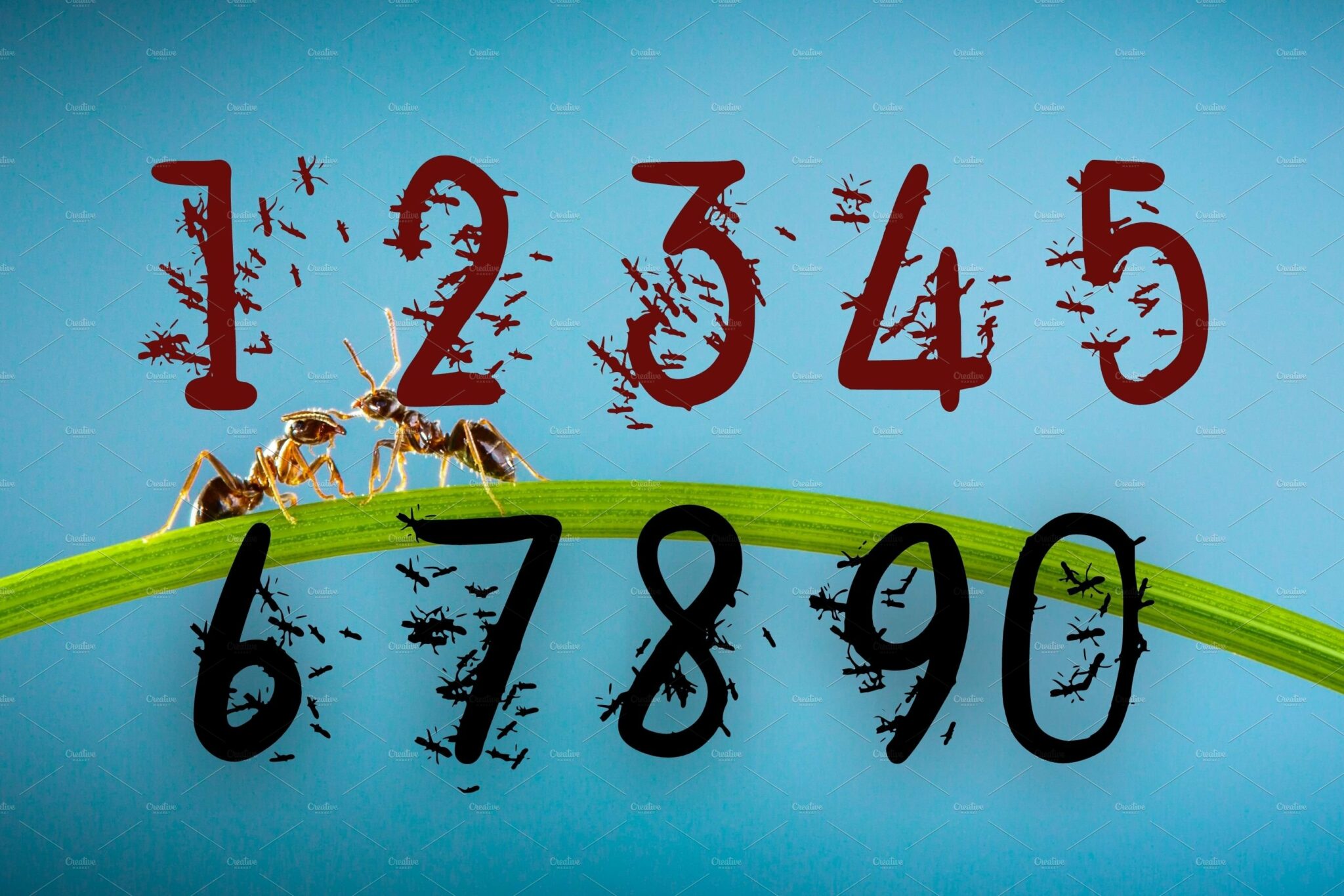 The Gangster, Ant Font, SVG font – MasterBundles