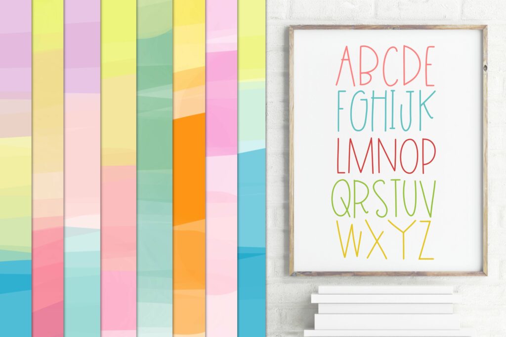 Sweet Summer Font + 15 Backgrounds – MasterBundles