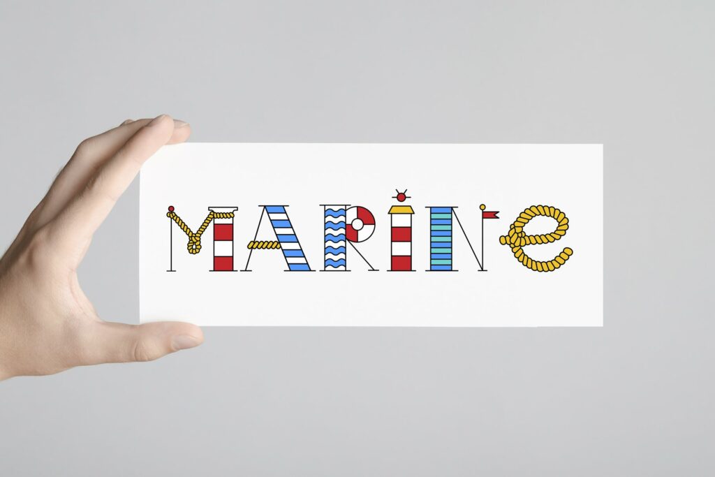 "Hello Sailor" Display Typeface – MasterBundles
