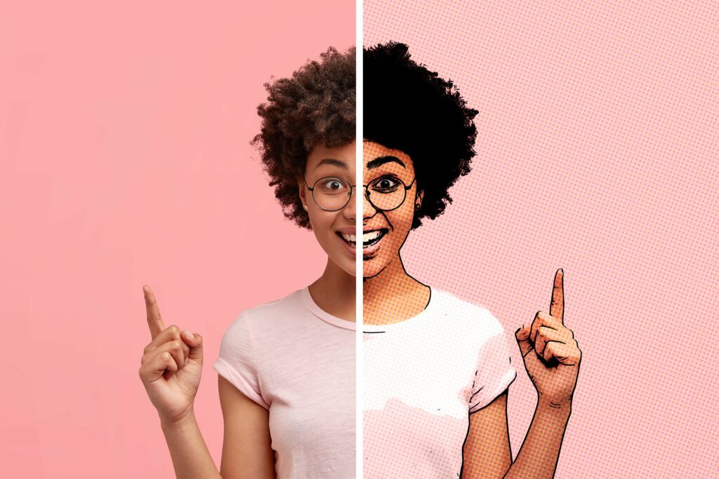 Cartoon PSD Effect – MasterBundles