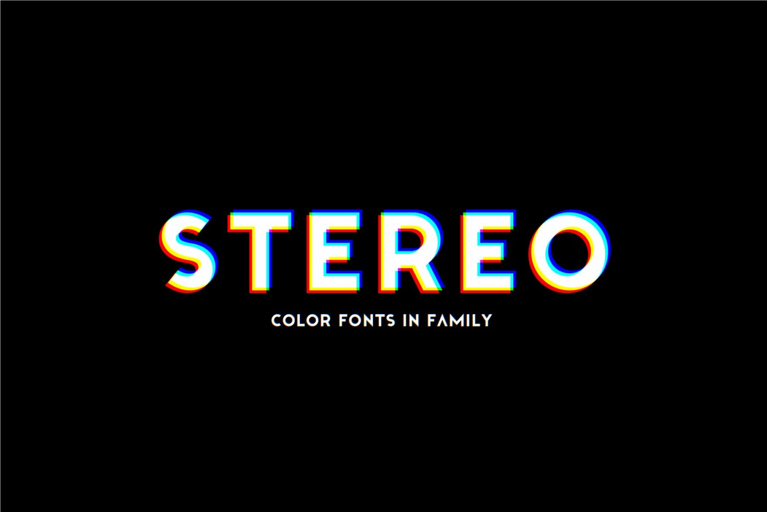 STEREO. Font Family. – MasterBundles