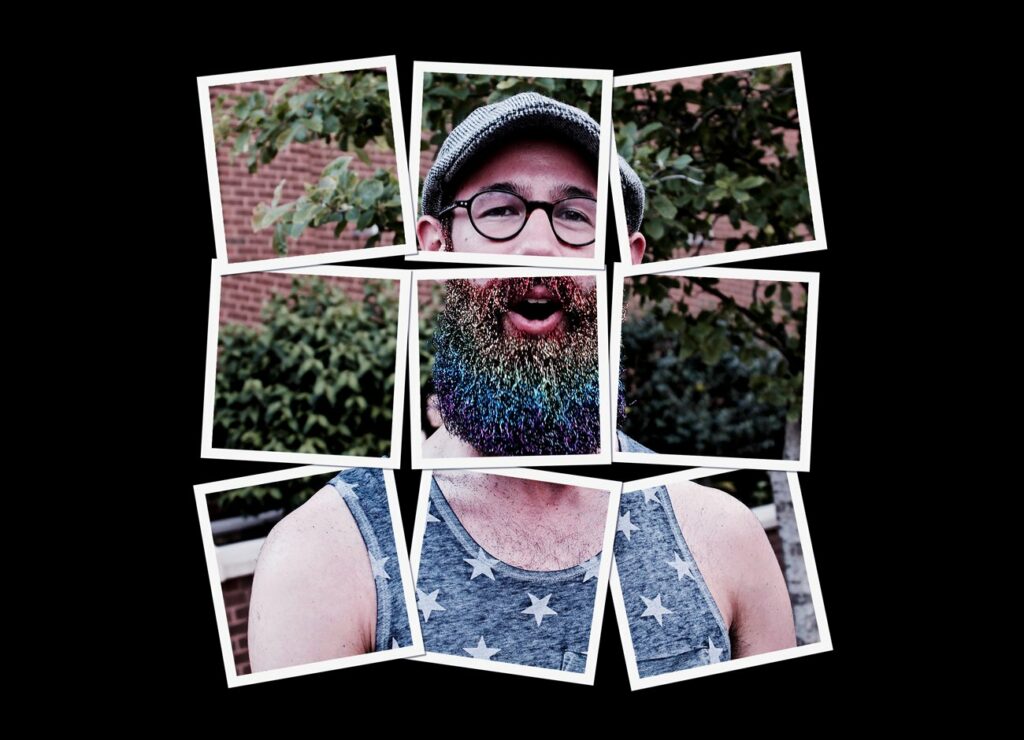 Collage Photo Effect PS Action – MasterBundles