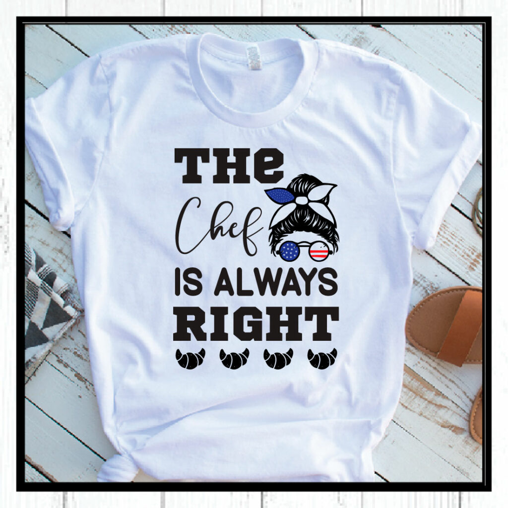 the chef is always right svg - MasterBundles,kitchen, kitchen svg ...