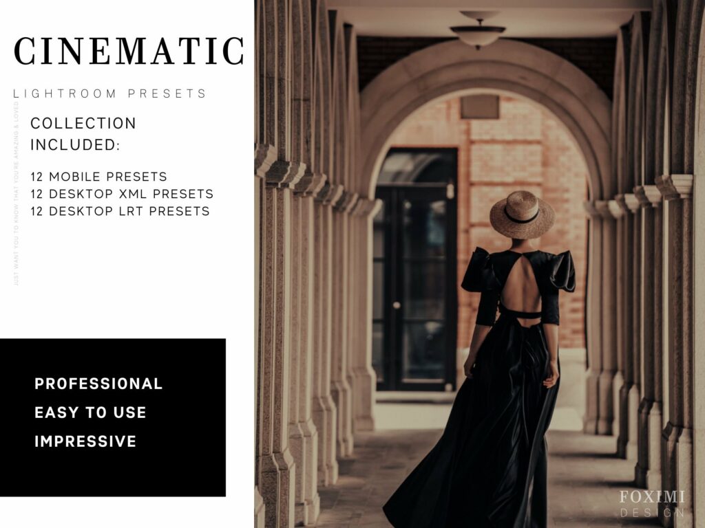 12 Cinematic Lightroom Presets – MasterBundles