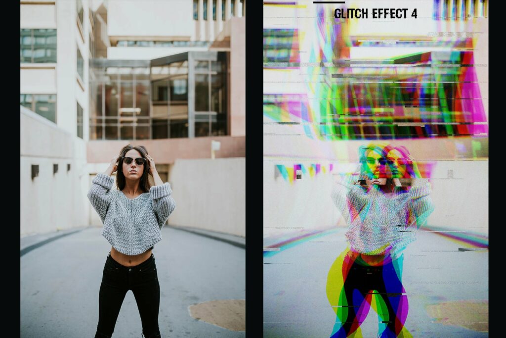 Glitch Effects Mega Pack – MasterBundles