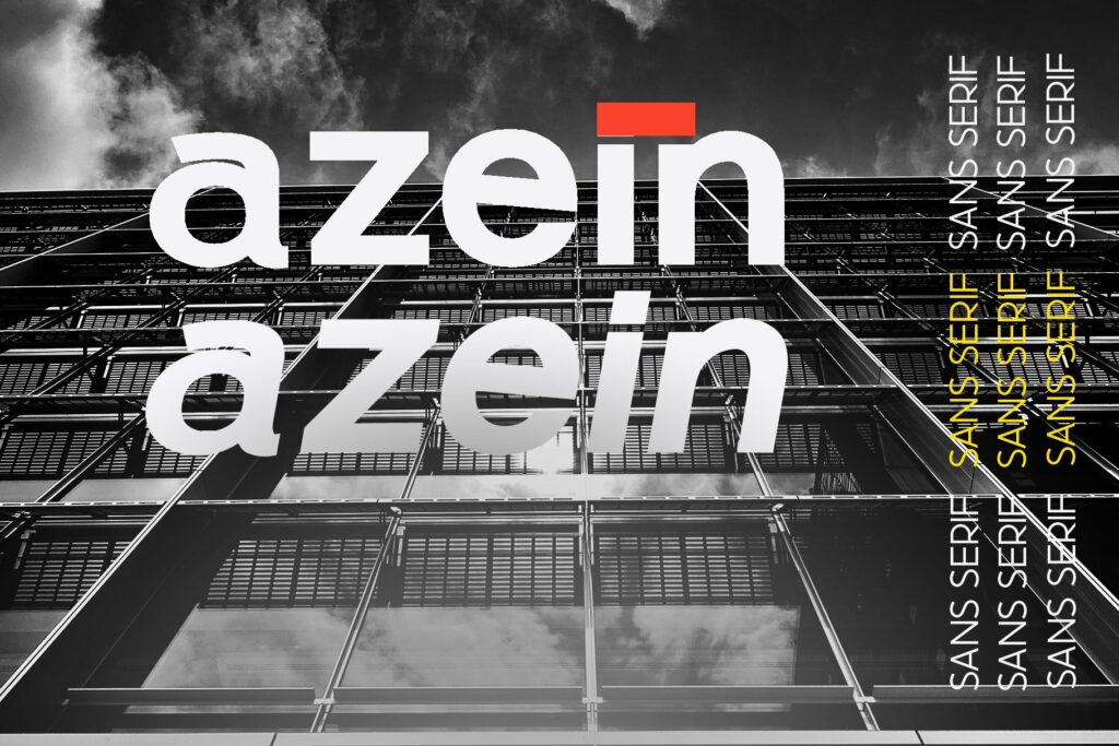 Azein - Modern Simple Font – MasterBundles