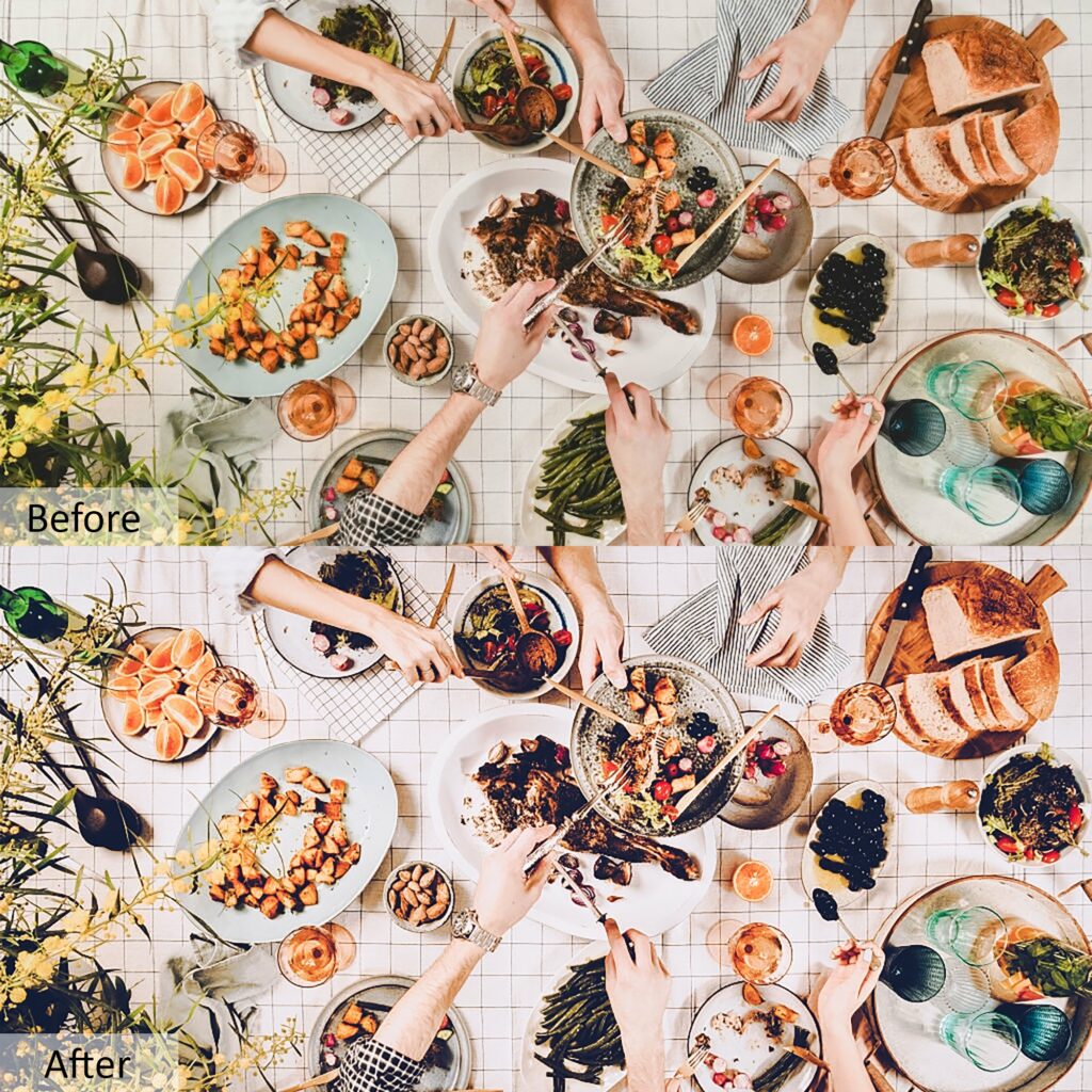 Food Collection Photoshop Actions – MasterBundles