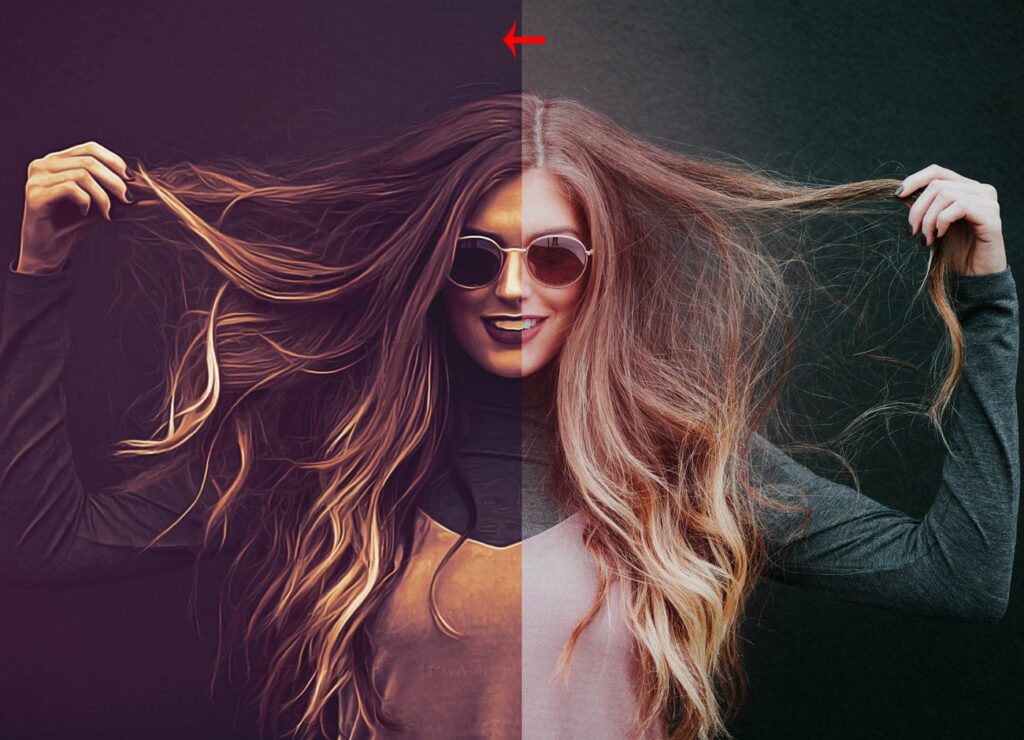 Realistic Painting Photoshop Action – MasterBundles