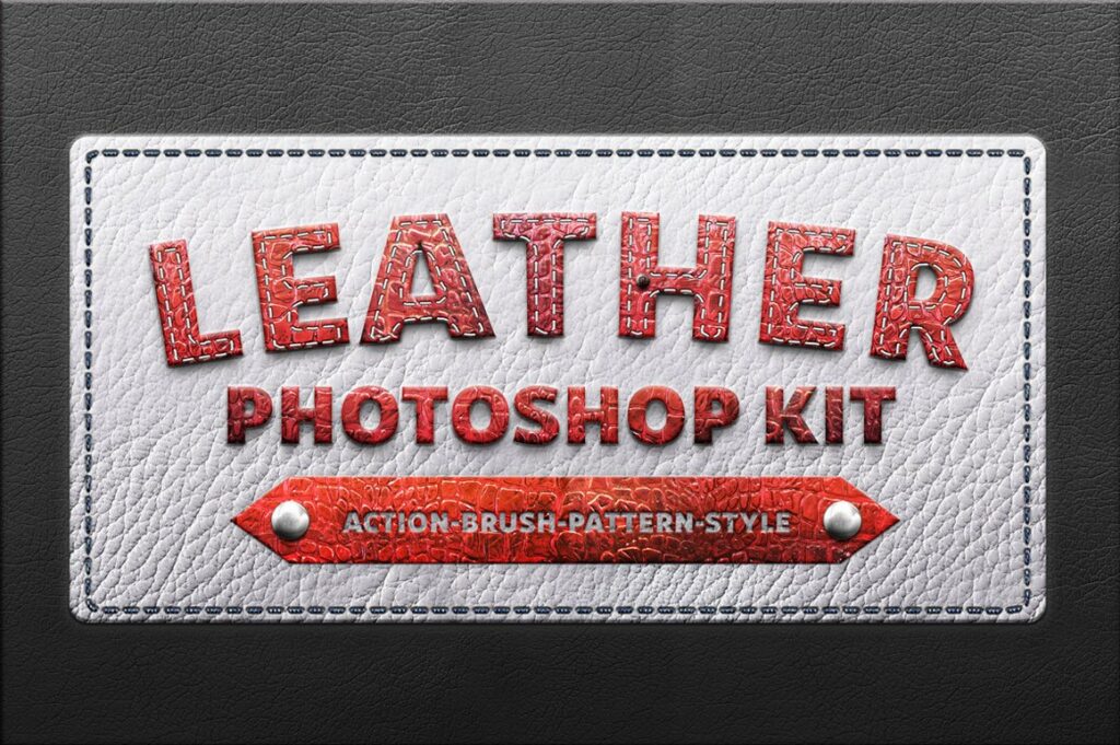 Photoshop Leather Kit – MasterBundles