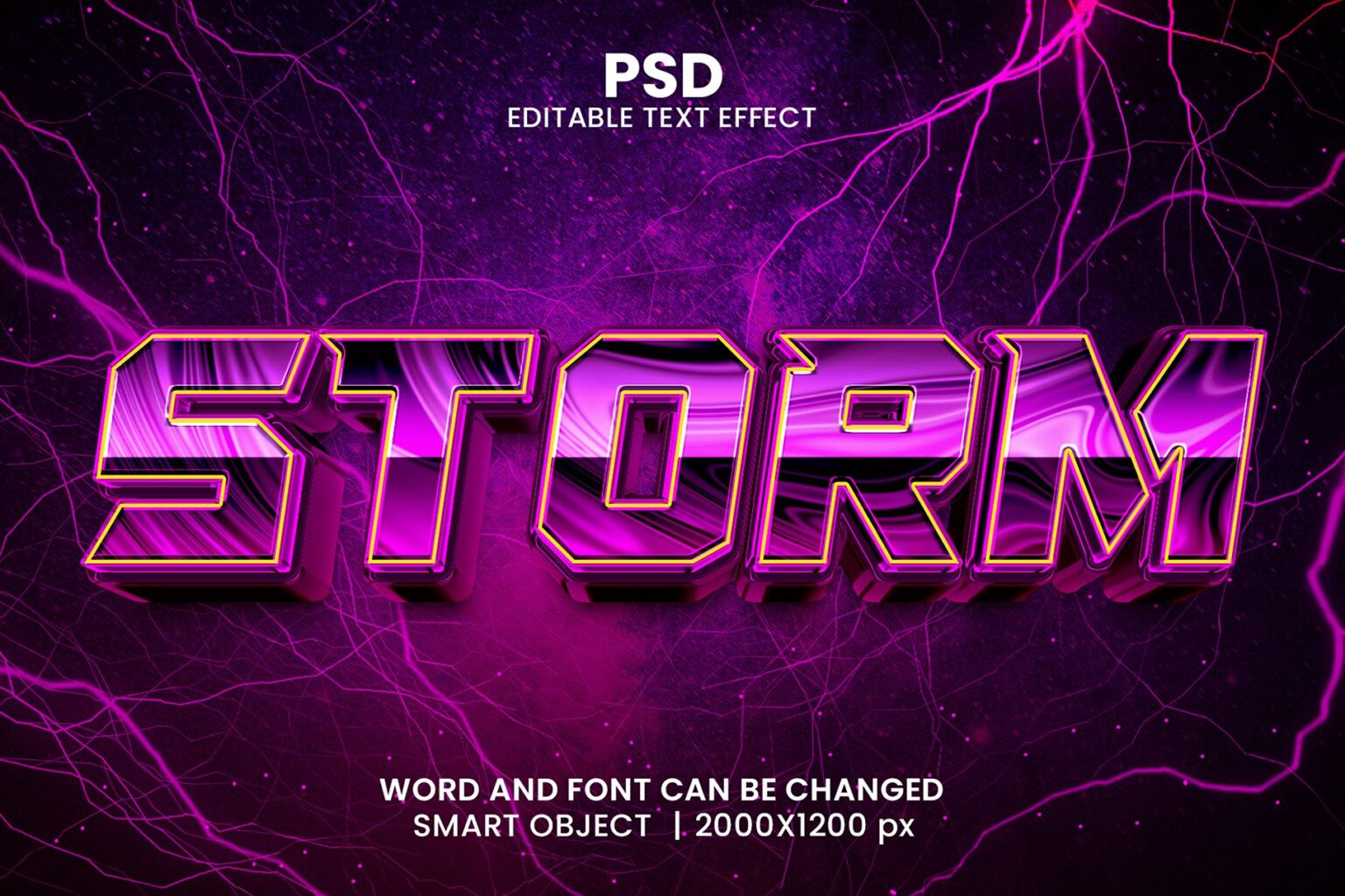 RGB Neon 3d Psd Text Effect – MasterBundles
