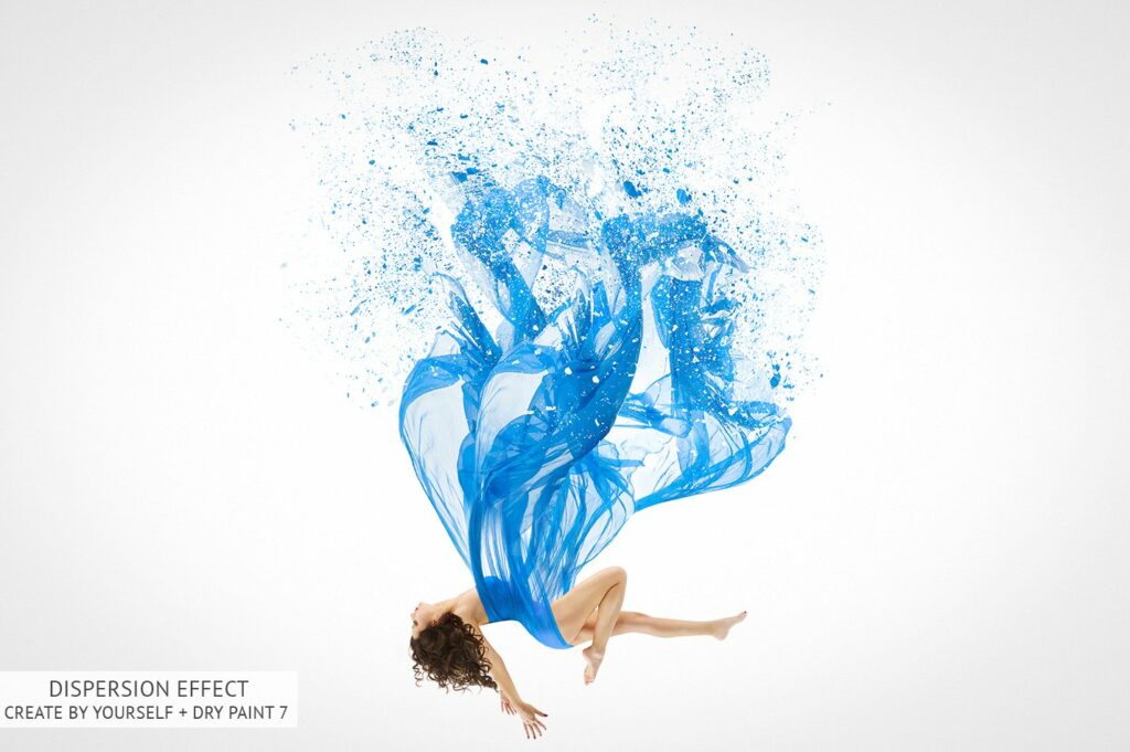 Dispersion Effect Photoshop Action – MasterBundles
