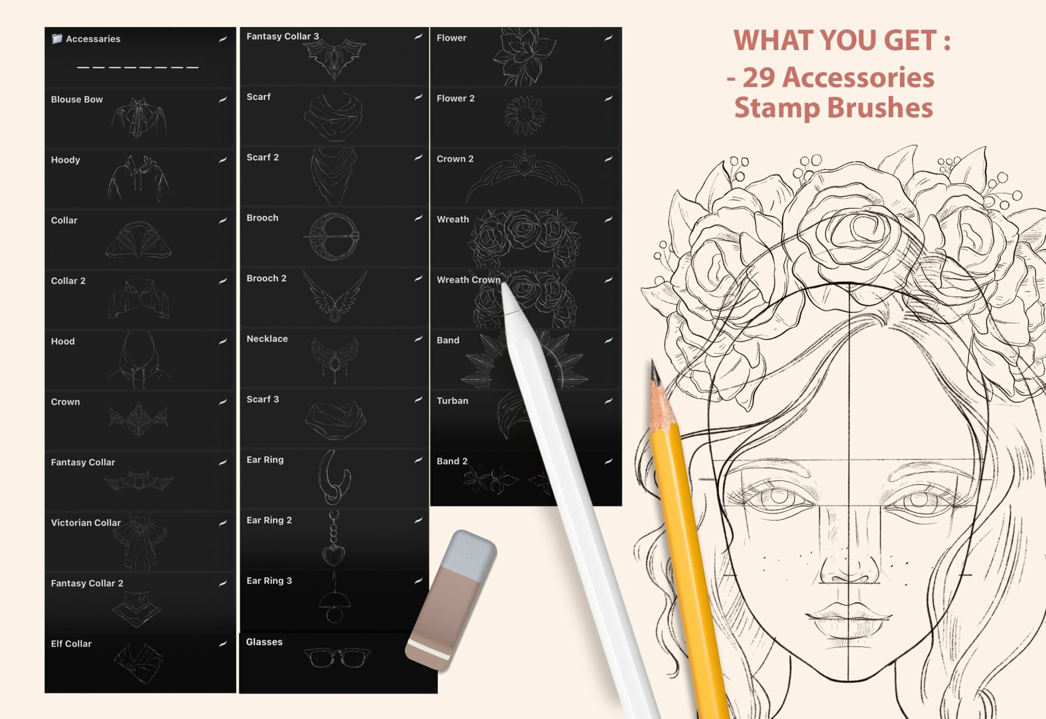 Procreate Portrait Creator Toolkit – MasterBundles