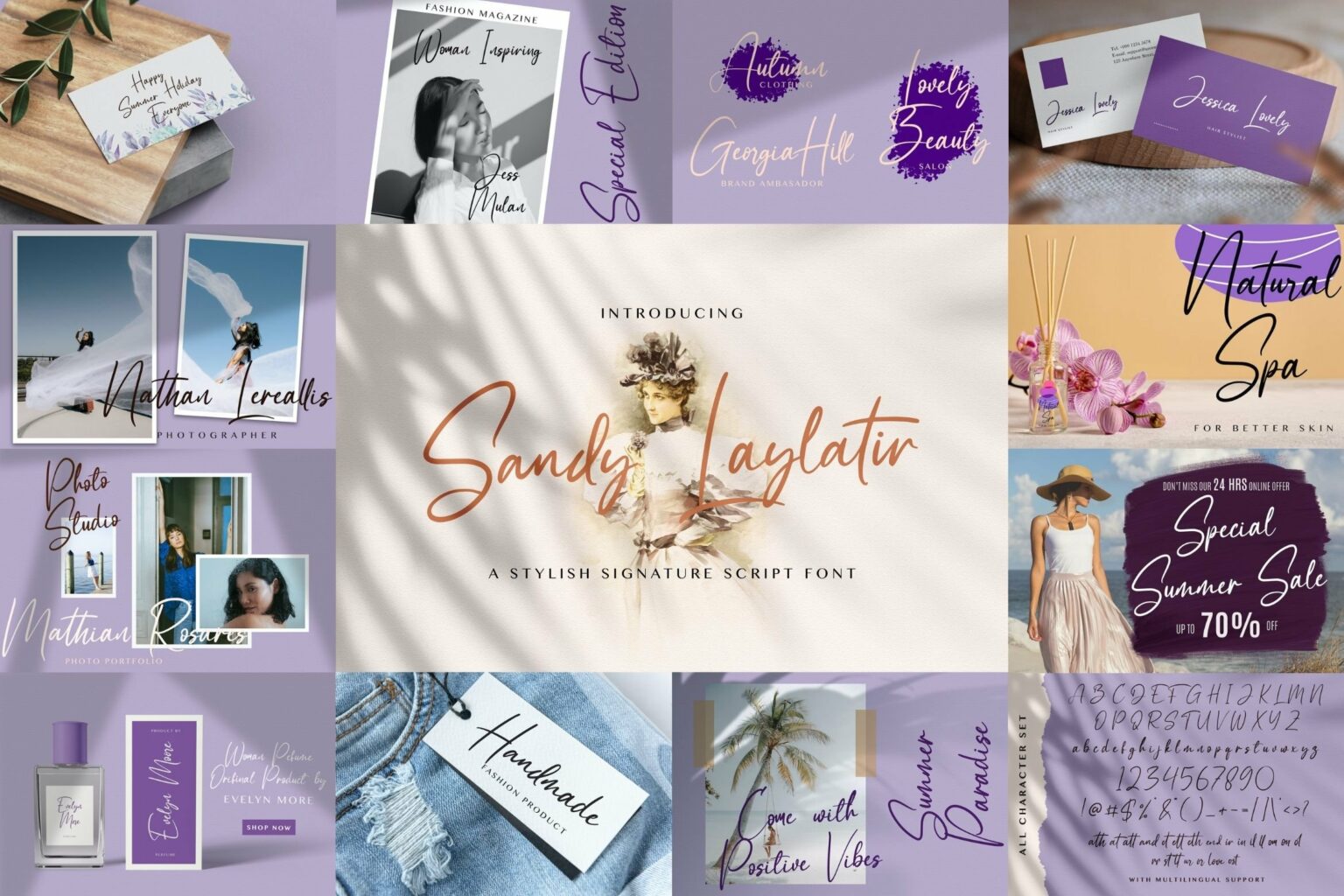 Handwritten Font Bundle Vol 4 – MasterBundles