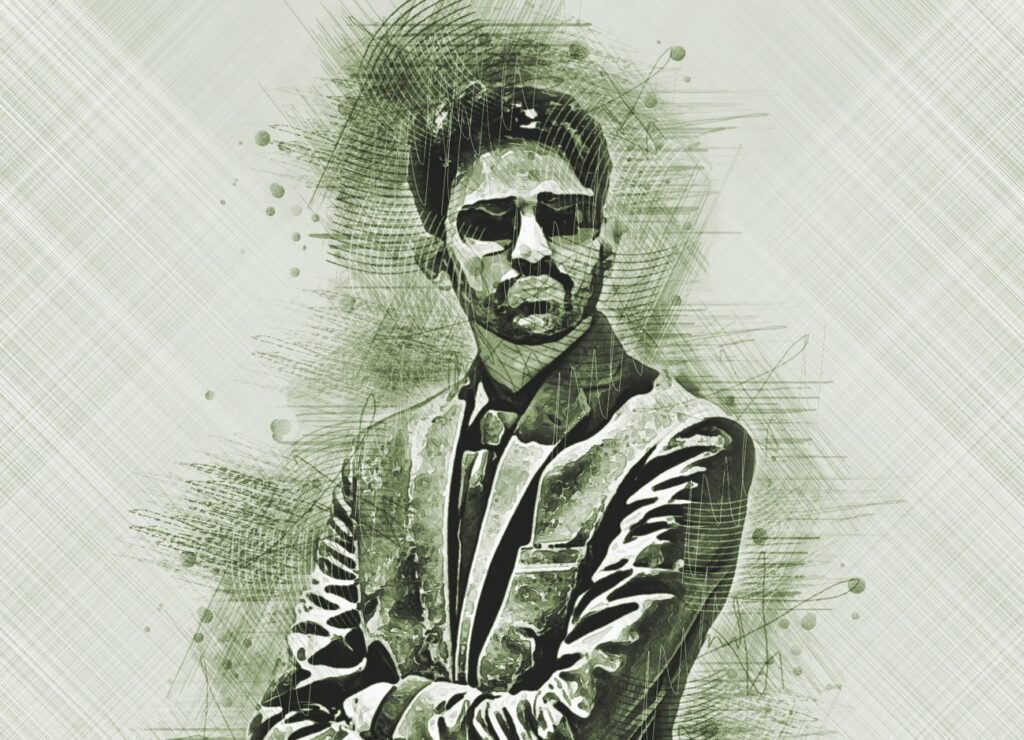 Pencil Canvas Sketch PS Action – MasterBundles