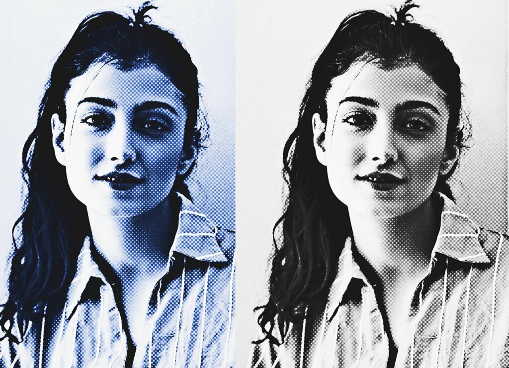 Pro Halftone Effect Photoshop Action – MasterBundles