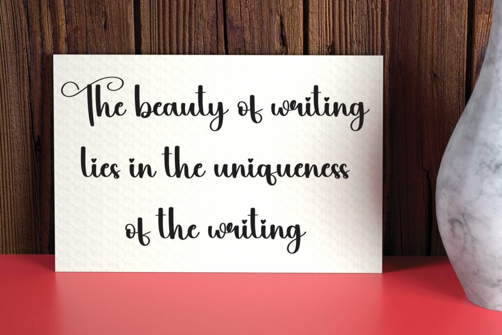 Nature | Script Font – MasterBundles