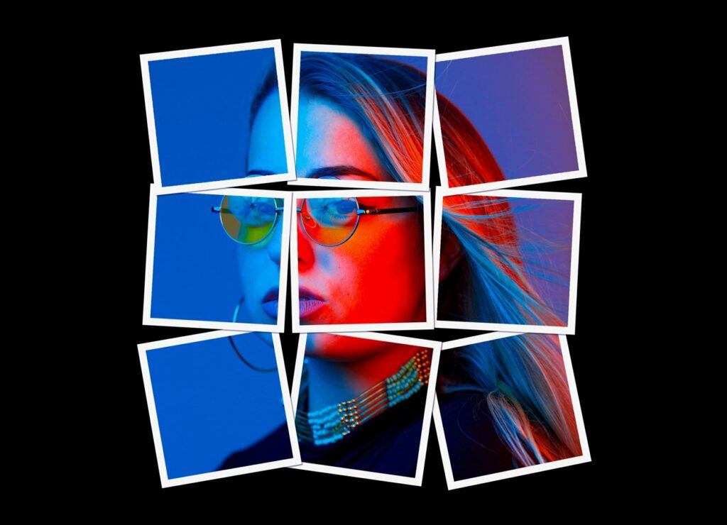 Collage Photo Effect PS Action – MasterBundles