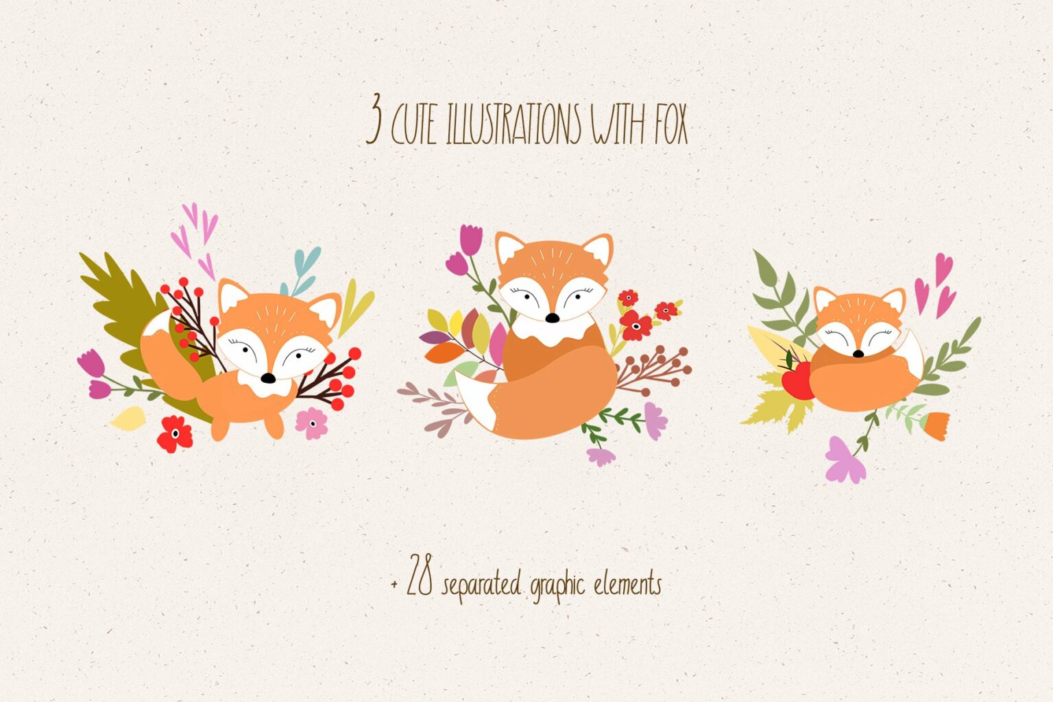 Red Fox Cute font - Kids font – MasterBundles