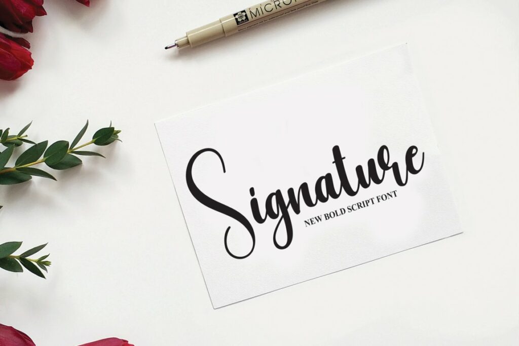 Wedding | Script Font – MasterBundles