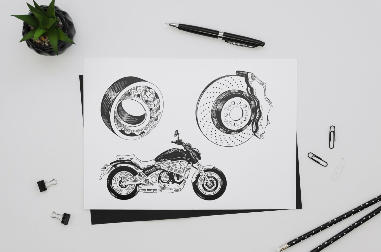 Mechanic Hand Drawn Sketches – MasterBundles