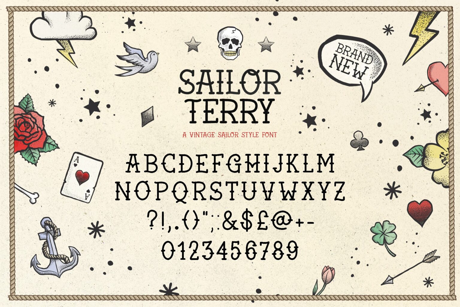 Sailor Terry Font – MasterBundles