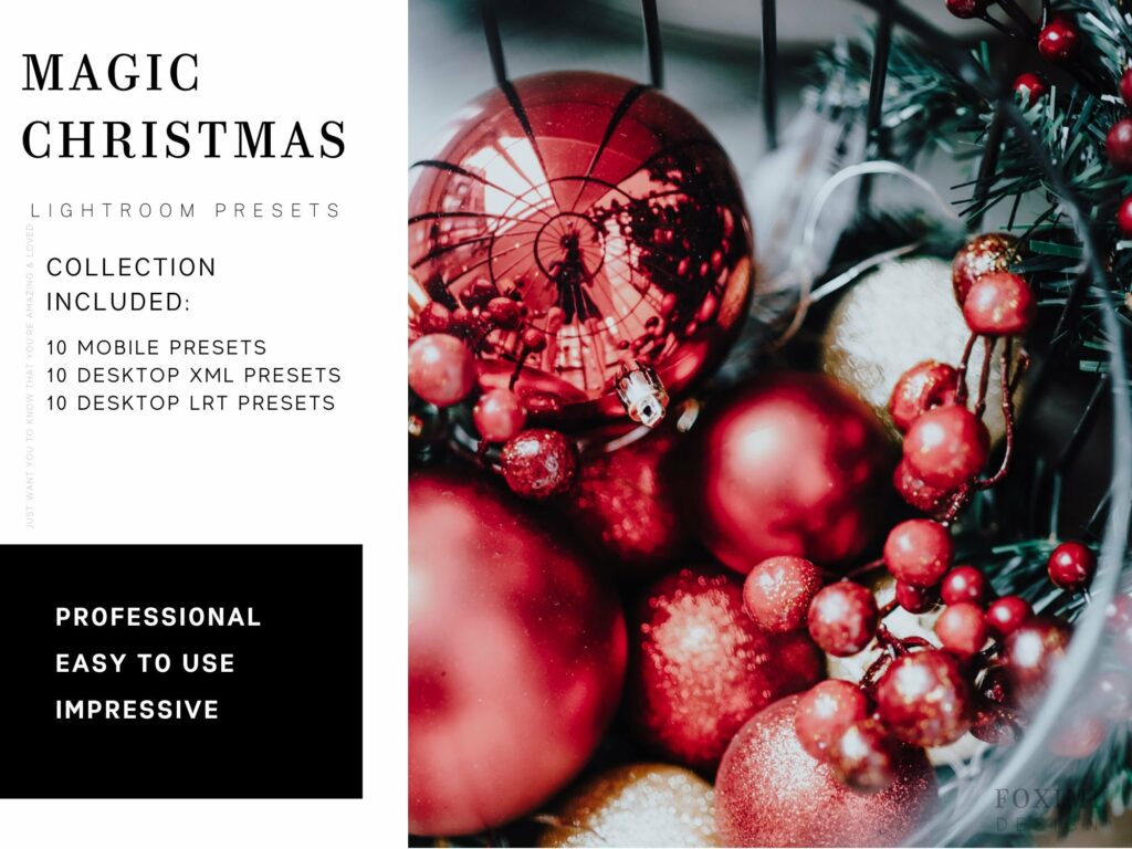 10 Magic Xmas Lightroom Presets – MasterBundles