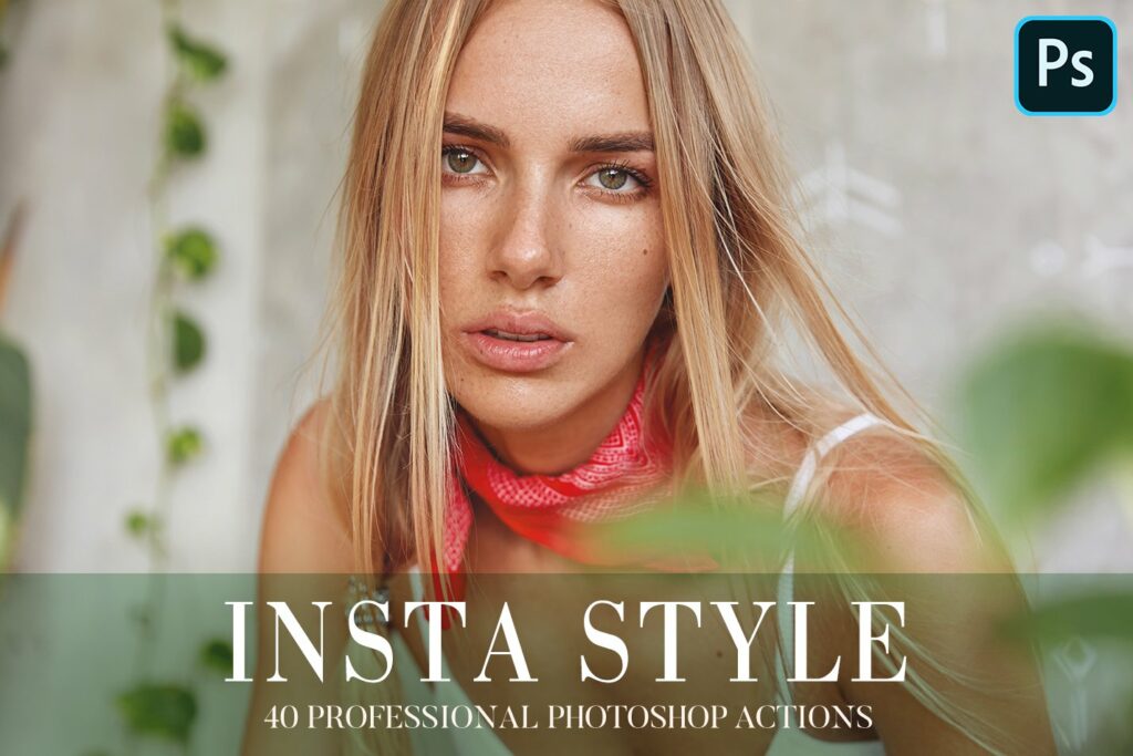 Photoshop Actions - Insta Style – MasterBundles