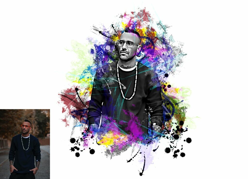 Amazing Effect Photoshop Action – MasterBundles