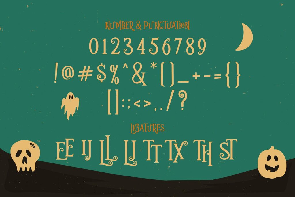 Hallowedon - Scary typeface – MasterBundles