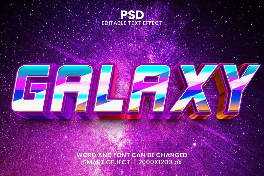 RGB Neon 3d Psd Text Effect – MasterBundles