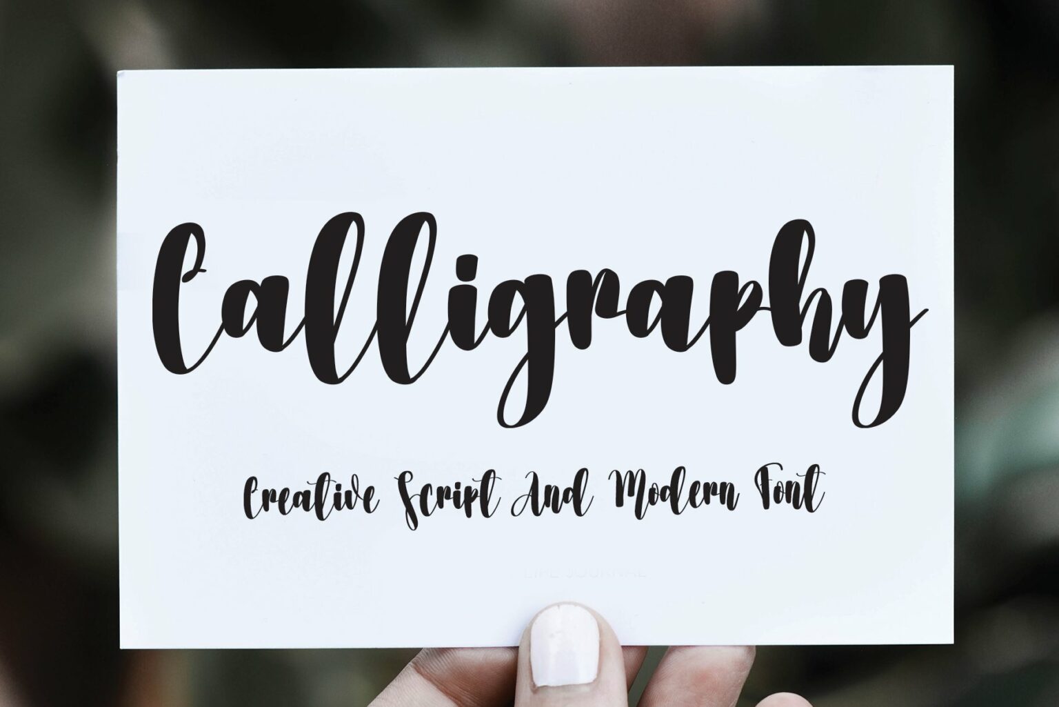 Calligraphy | Handwriten Font – MasterBundles