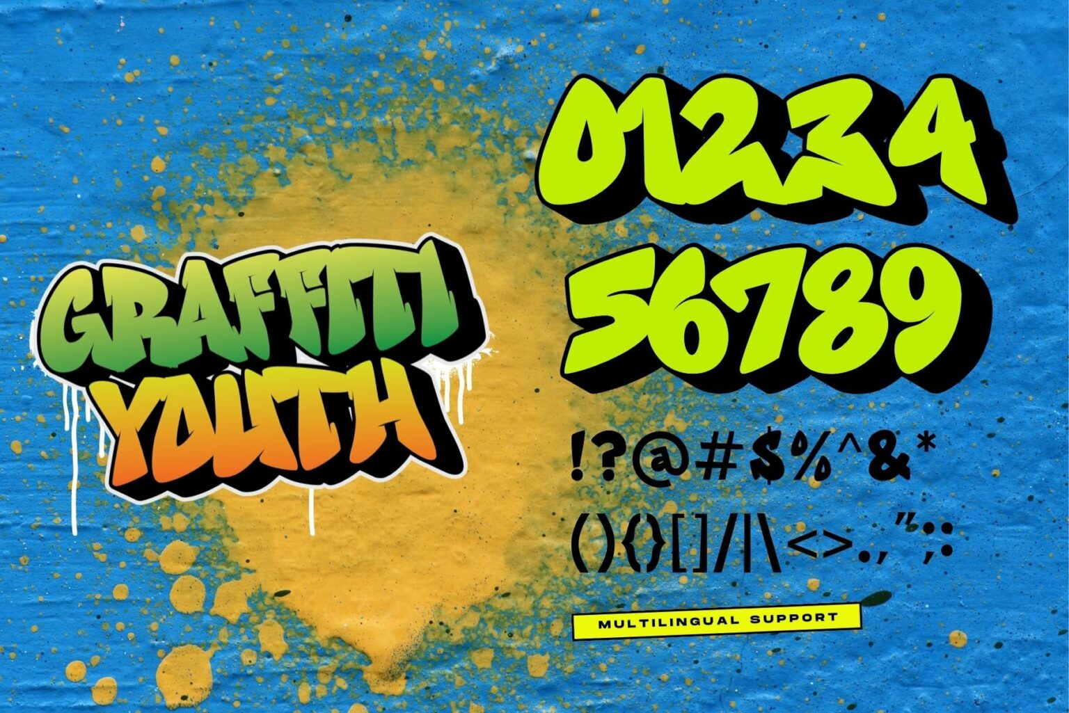 Graffiti Youth - Graffiti Font – MasterBundles