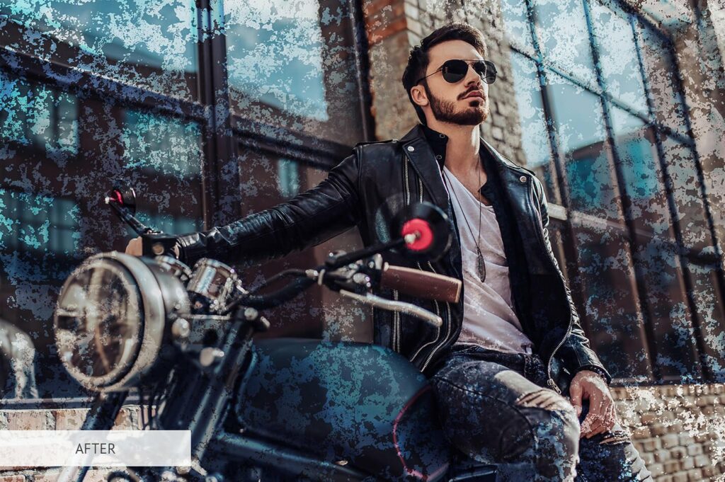 Grunge Style Photoshop Overlays – MasterBundles