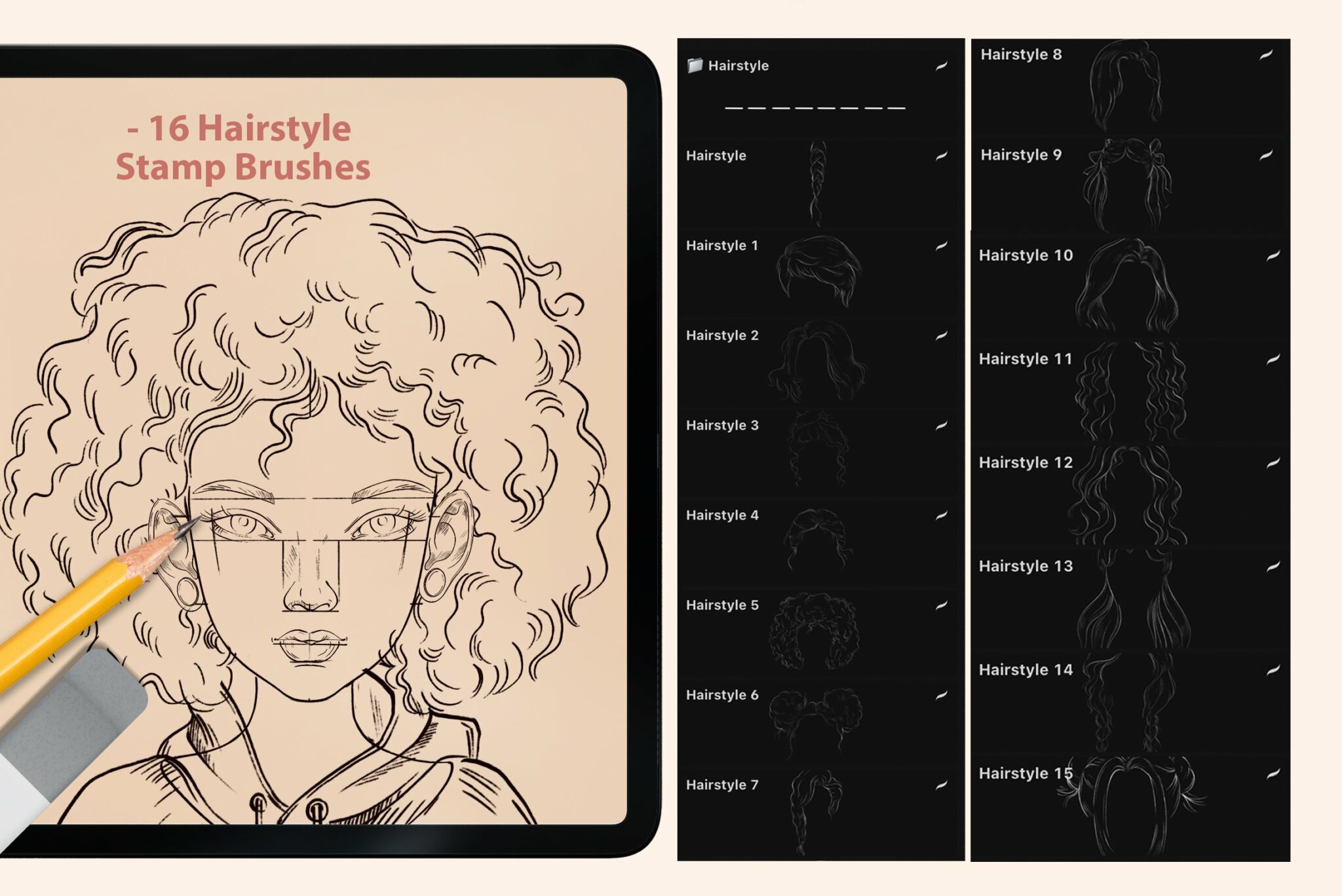 Procreate Portrait Creator Toolkit – MasterBundles