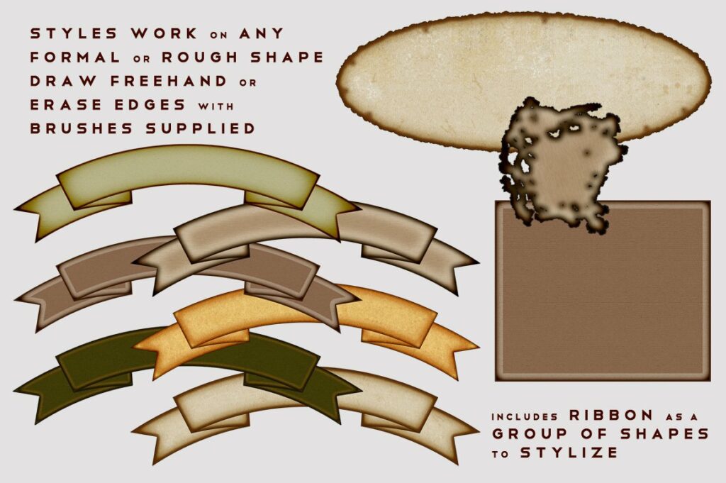 Treasure Map Styles with Extras – MasterBundles