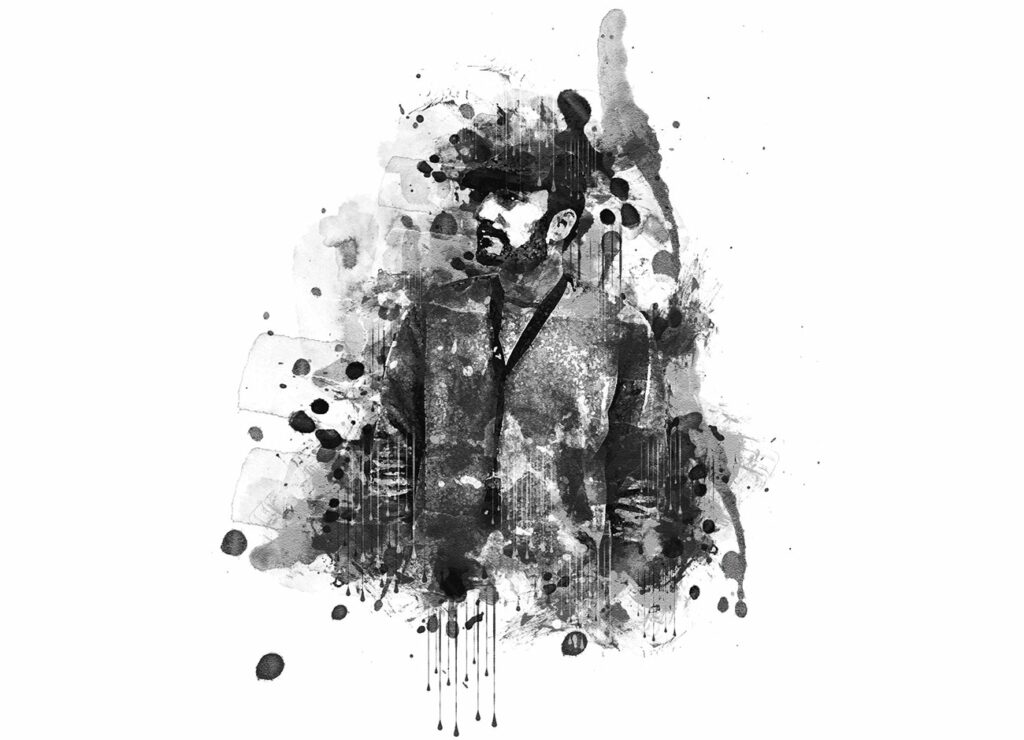 Super Ink Effect Photoshop Action – MasterBundles
