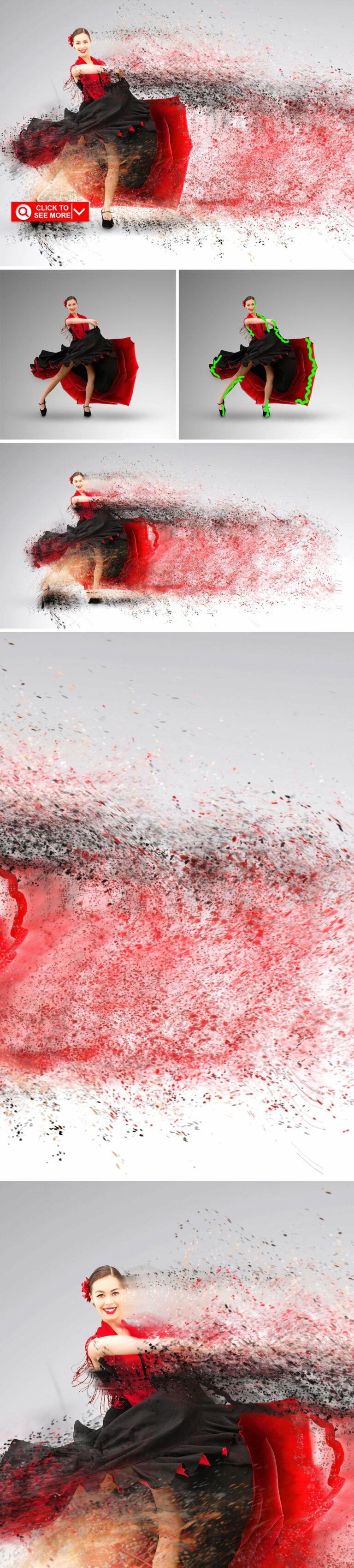 Sand Scatter Photoshop Action – MasterBundles