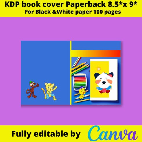KDP Coloring Book Templates.