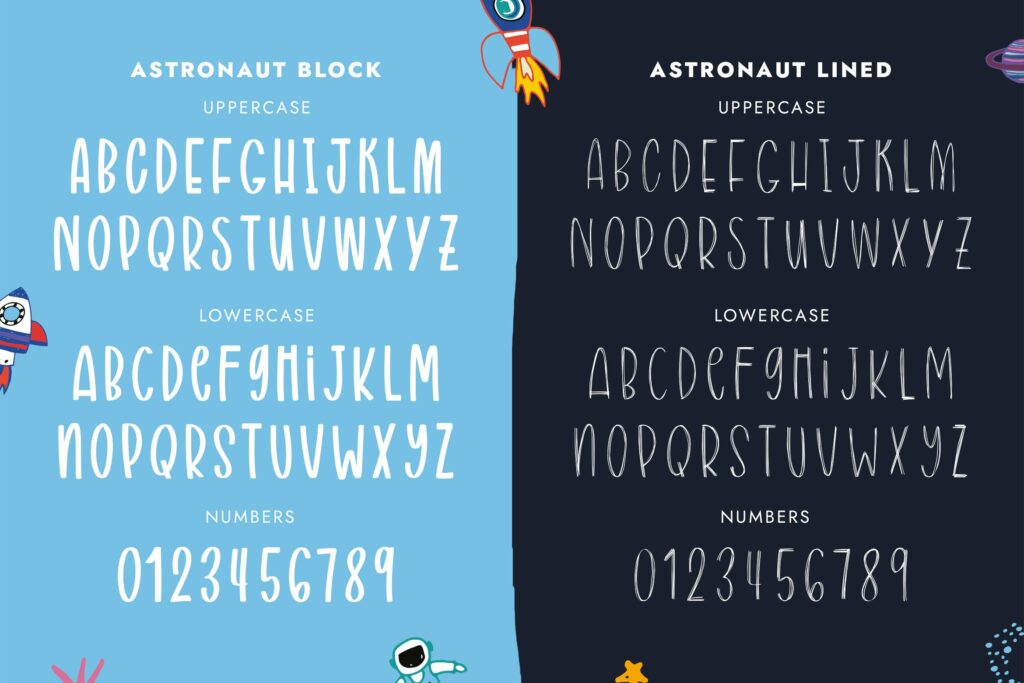Astronaut Font – MasterBundles